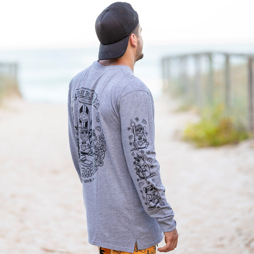 LAST ONES! ON SALE!! Fat Rats Long Sleeve – Drawn Downunder